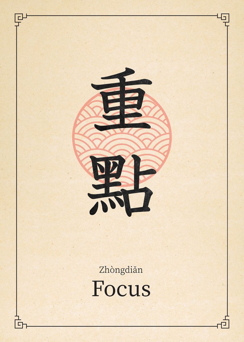 'Focus China Style' Poster, picture, metal print, paint by Art and Roam ...