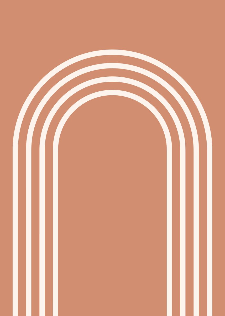 'White Line Art' Poster, picture, metal print, paint by Human Shadow ...