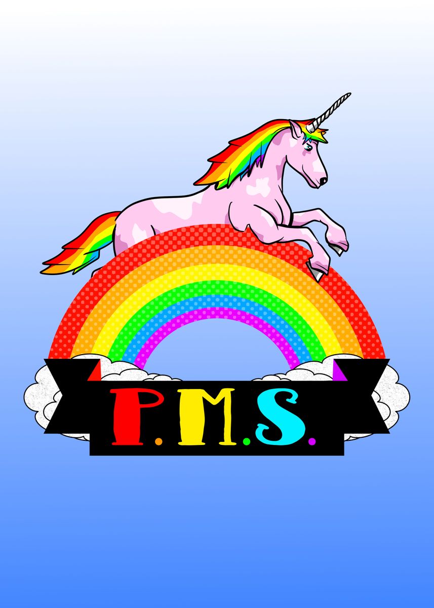 'PMS' Poster, picture, metal print, paint by mailbox disco | Displate