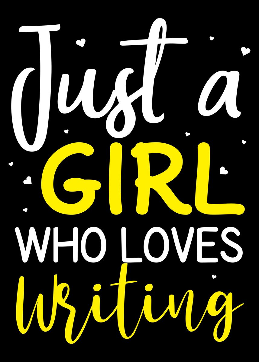 'Author Writer Literature' Poster, picture, metal print, paint by ...