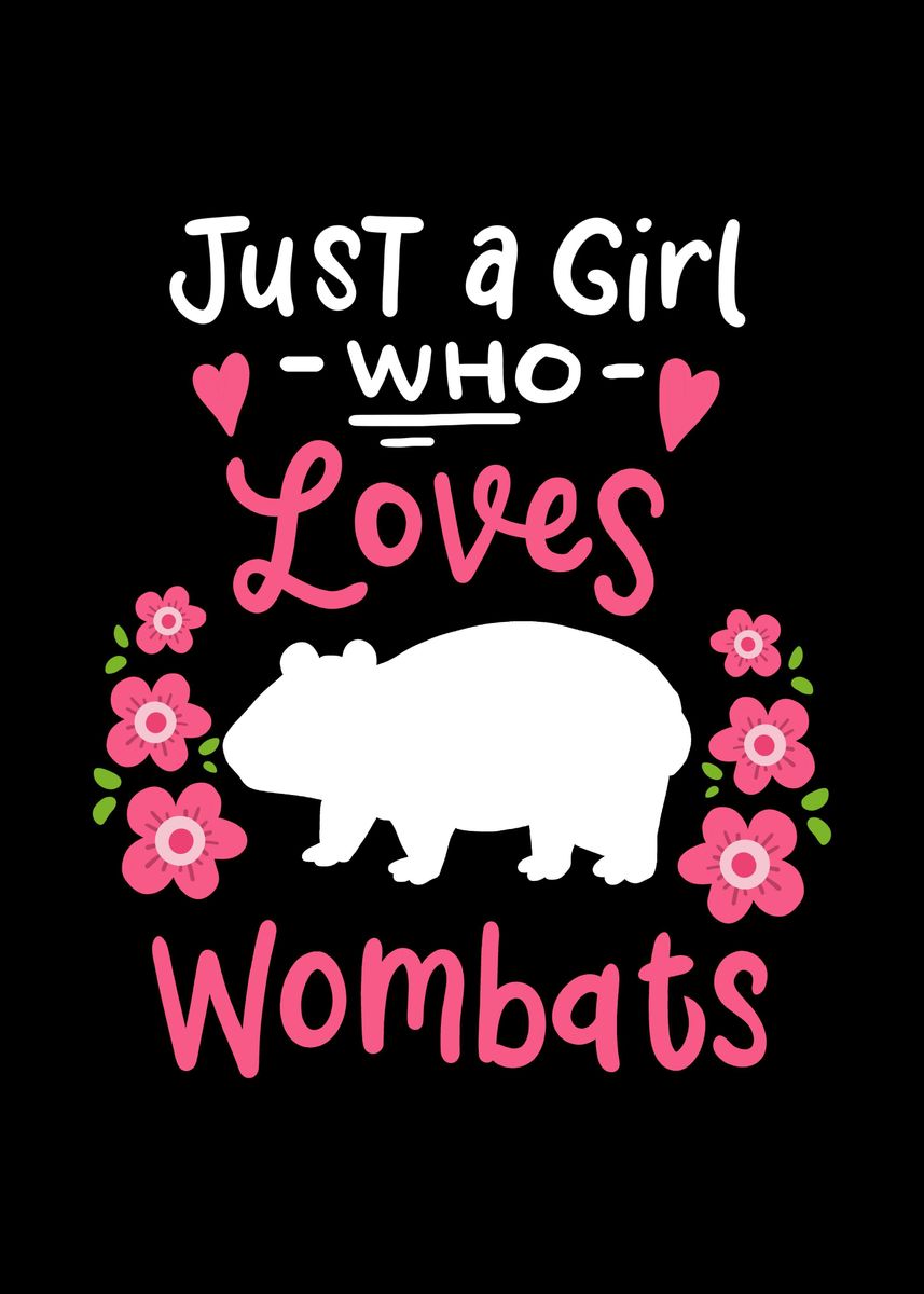 'Wombat Australian' Poster, picture, metal print, paint by Mealla ...