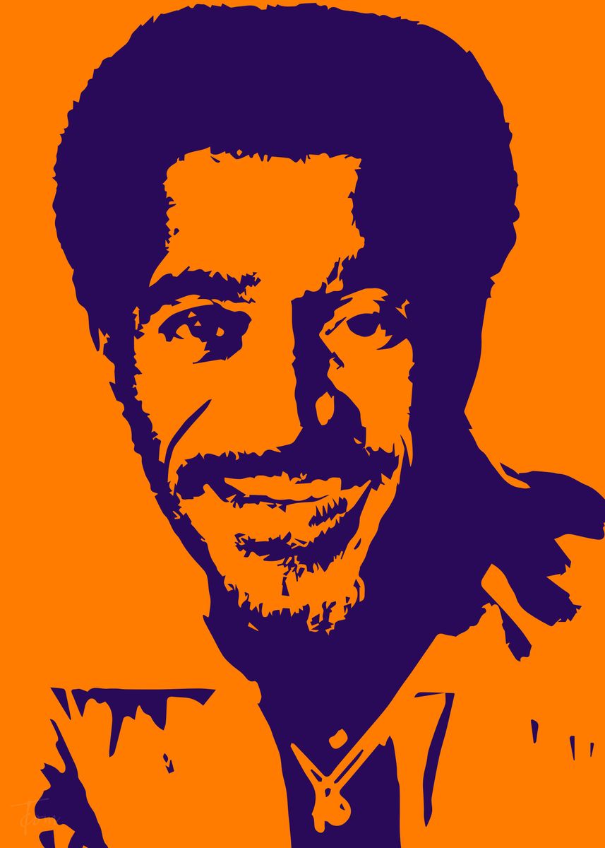 'Sammy Davis Jr' Poster by Petra Rommelfanger | Displate