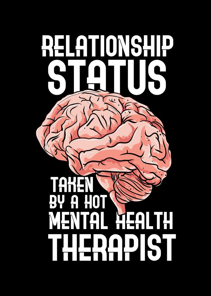 'Relationship Status Taken' Poster, picture, metal print, paint by Uwe ...