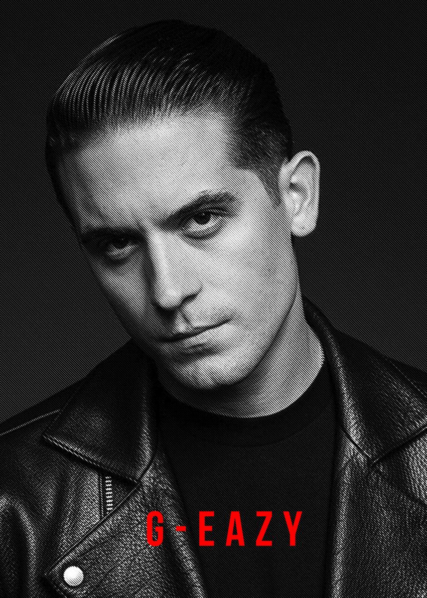 'G Eazy' Poster, picture, metal print, paint by Bestselling Music ...