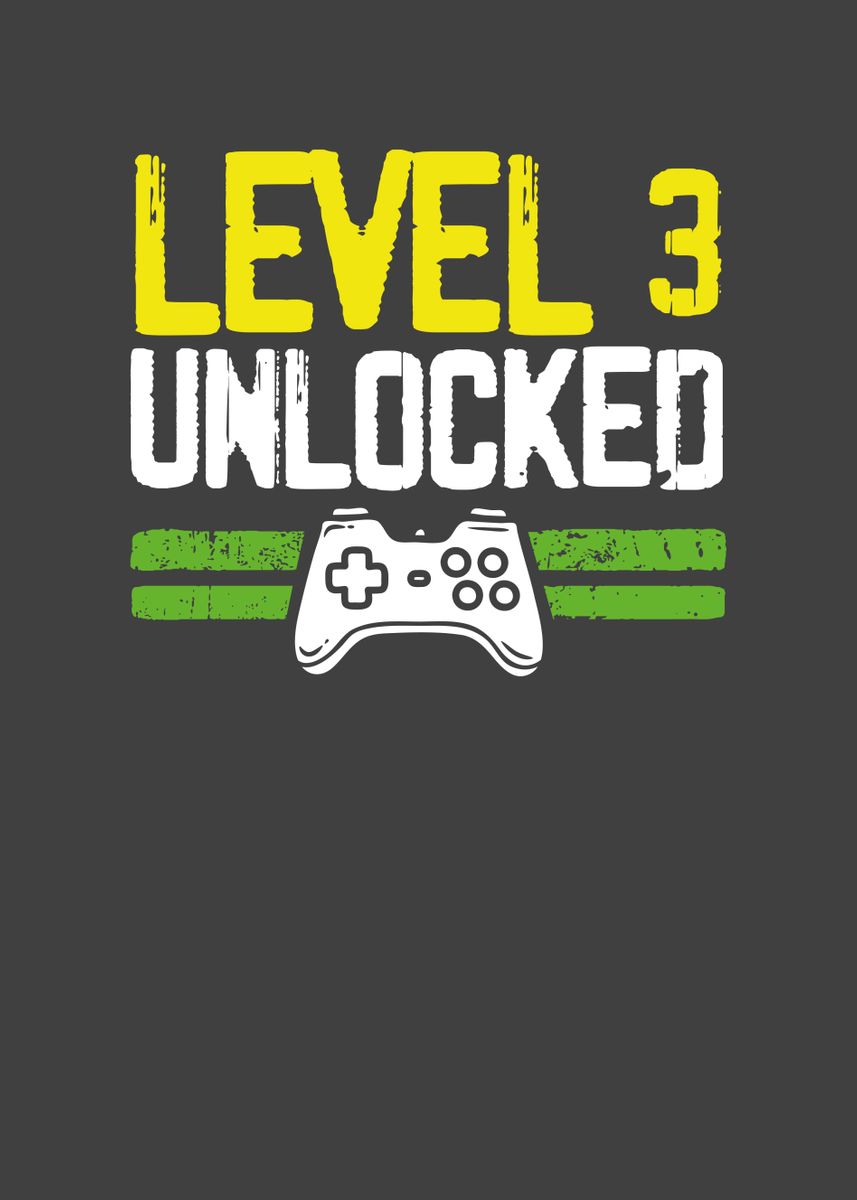 'Child Birthday Level 3' Poster by BeMi | Displate