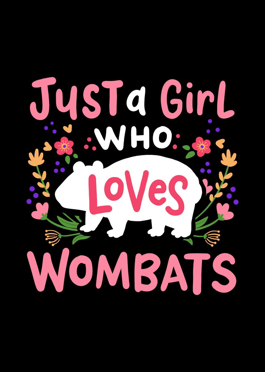 'Wombat Australian' Poster, picture, metal print, paint by Mealla ...