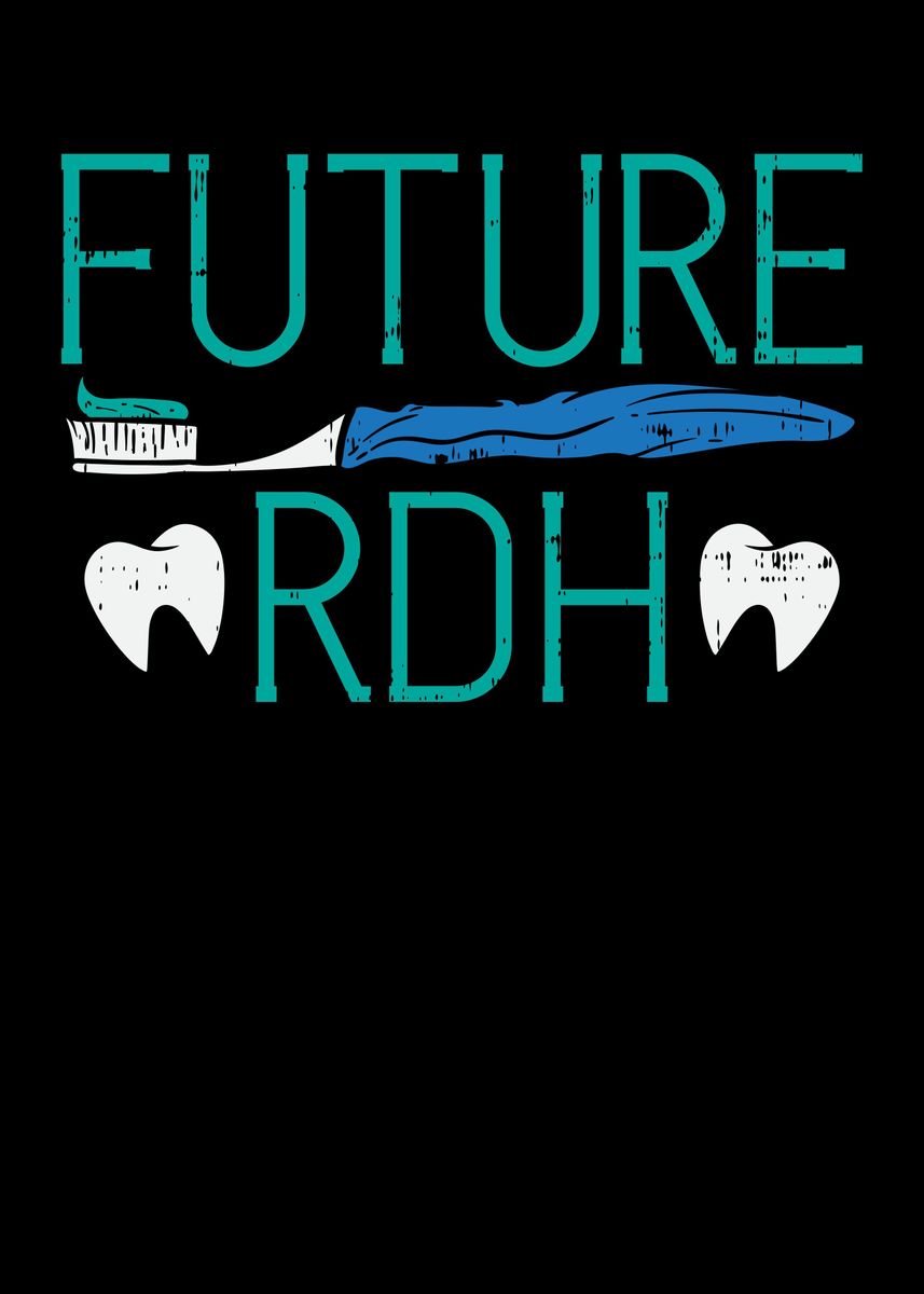 'Future RDH' Poster, picture, metal print, paint by Uwe Seibert | Displate