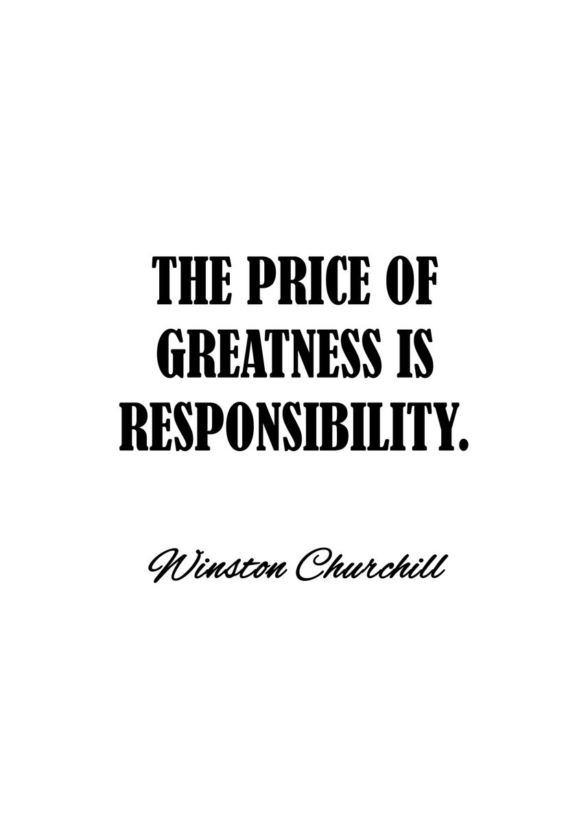 'winston churchill quotes' Poster by Dia Creative | Displate