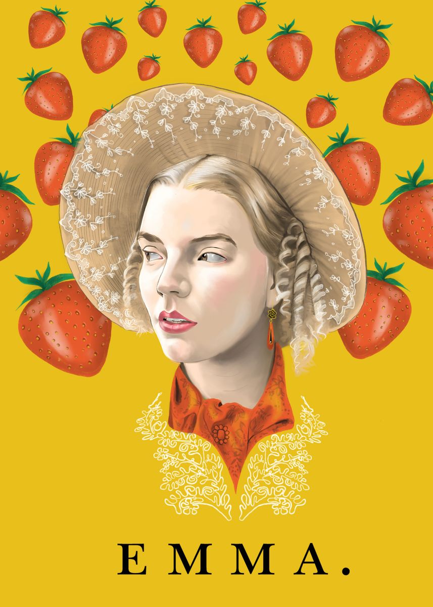 'Emma' Poster by RJ Artworks | Displate