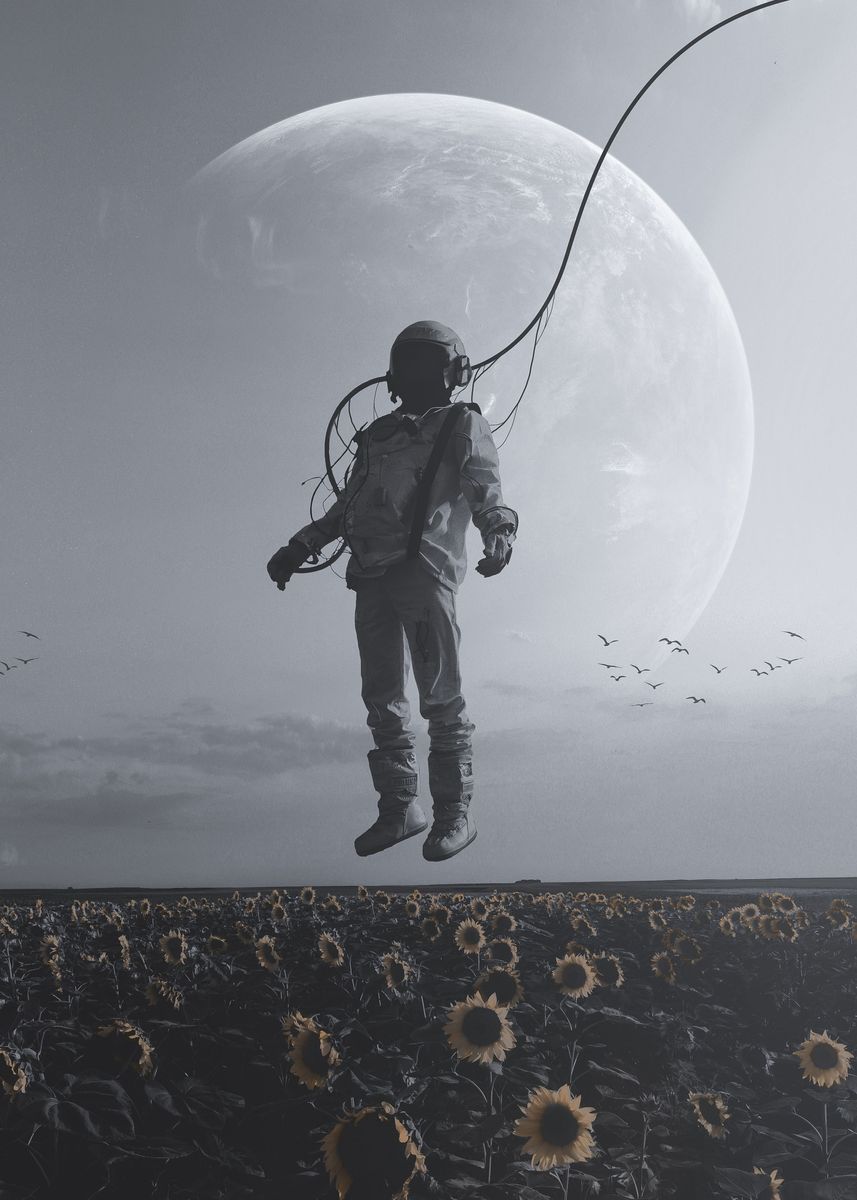 'Levitation' Poster, picture, metal print, paint by Five Senses Art ...