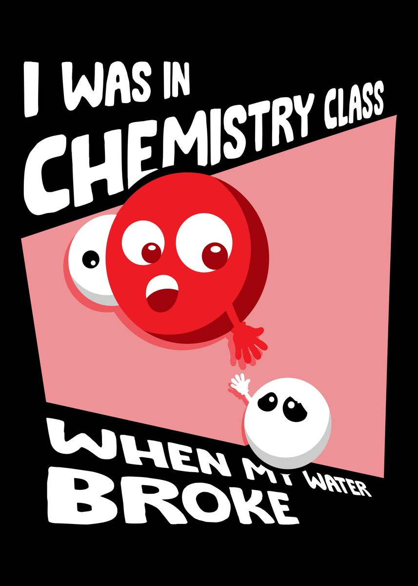'Chemistry Chemist Science' Poster by Sebastian Wünsche | Displate