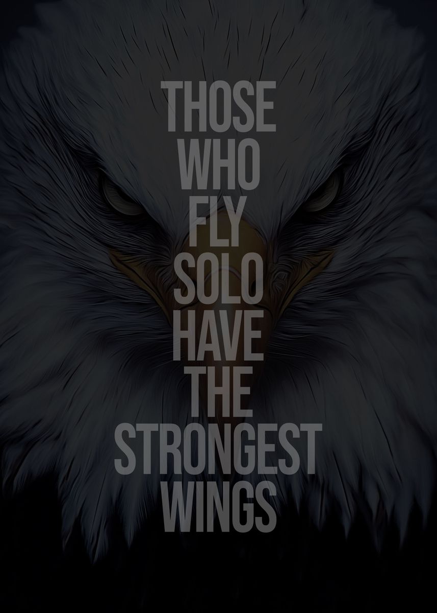'Strongest Wings' Poster, picture, metal print, paint by Conceptual ...