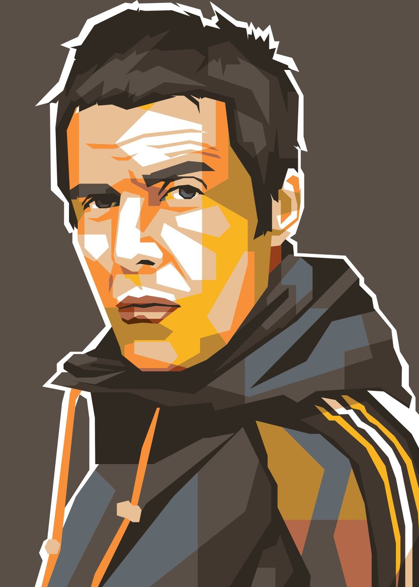 'Liam Gallagher' Poster, picture, metal print, paint by Rio Josia ...