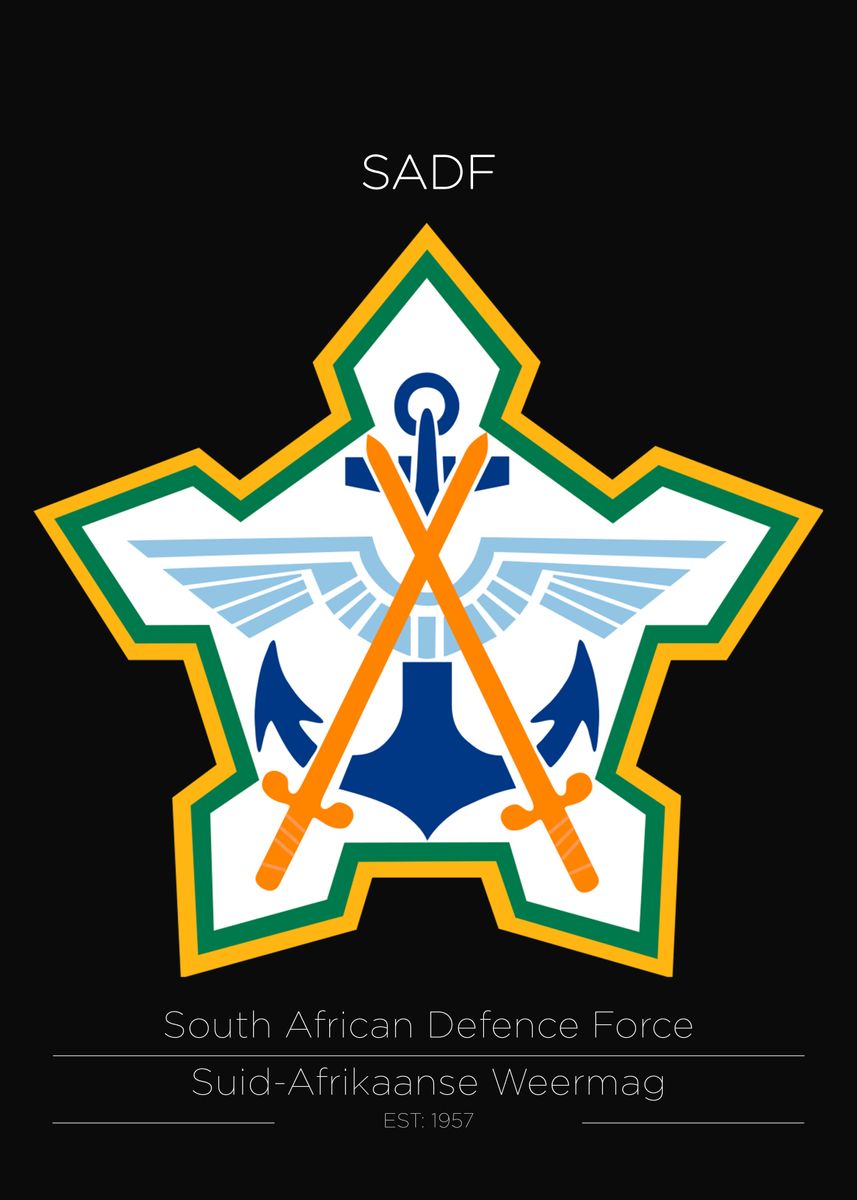 'SADF' Poster, picture, metal print, paint by Michael Anderson | Displate