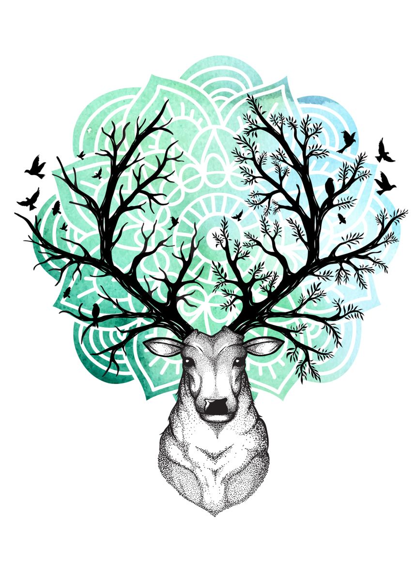 'Beautiful Yoga Design' Poster by Ferds P | Displate