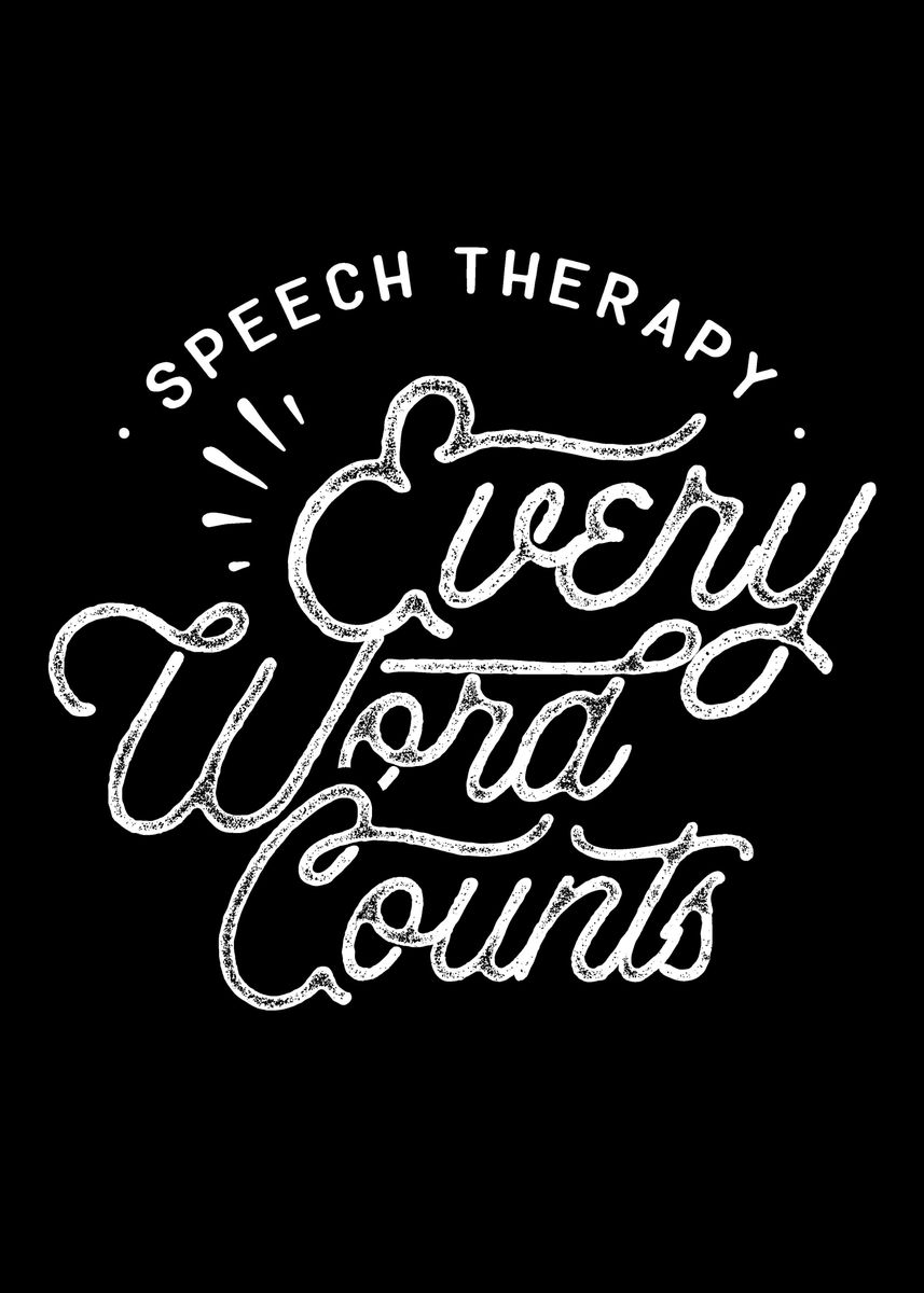'Every word counts' Poster, picture, metal print, paint by dr3designs ...
