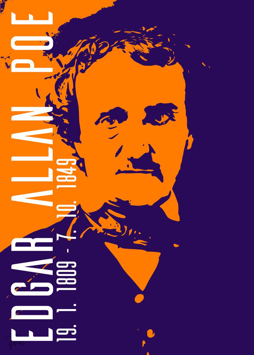 'Poe' Poster by Petra Rommelfanger | Displate