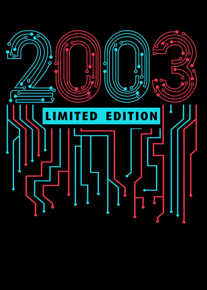 '2003 Limited Edition' Poster, picture, metal print, paint by ...