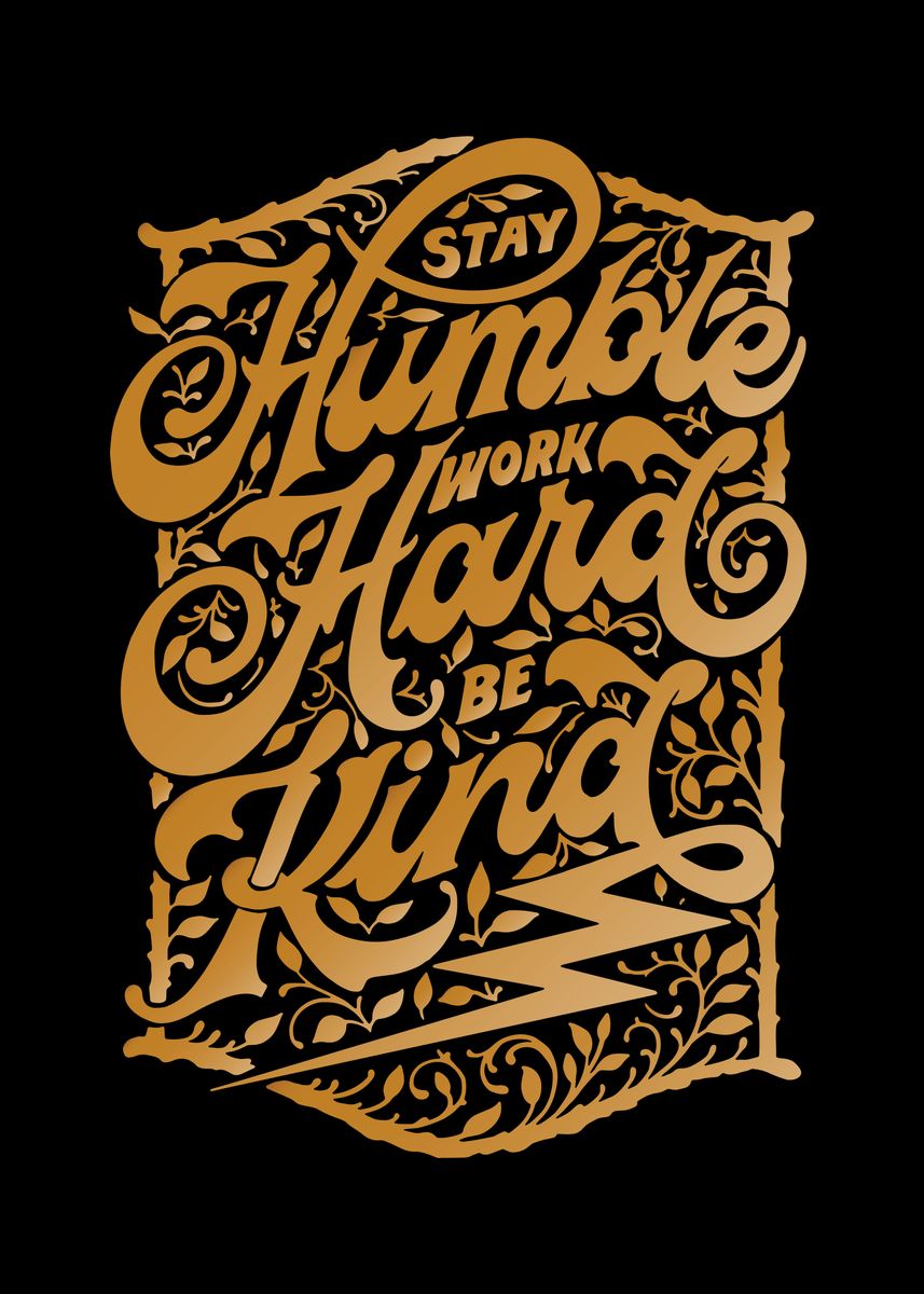 'Humility' Poster, picture, metal print, paint by TerpeneTom | Displate