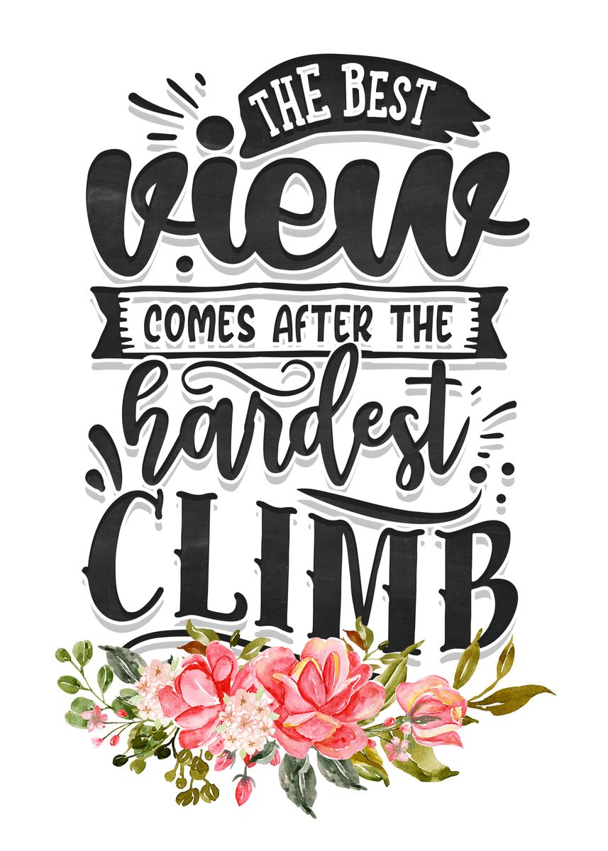'The best view' Poster, picture, metal print, paint by Juliana RW ...