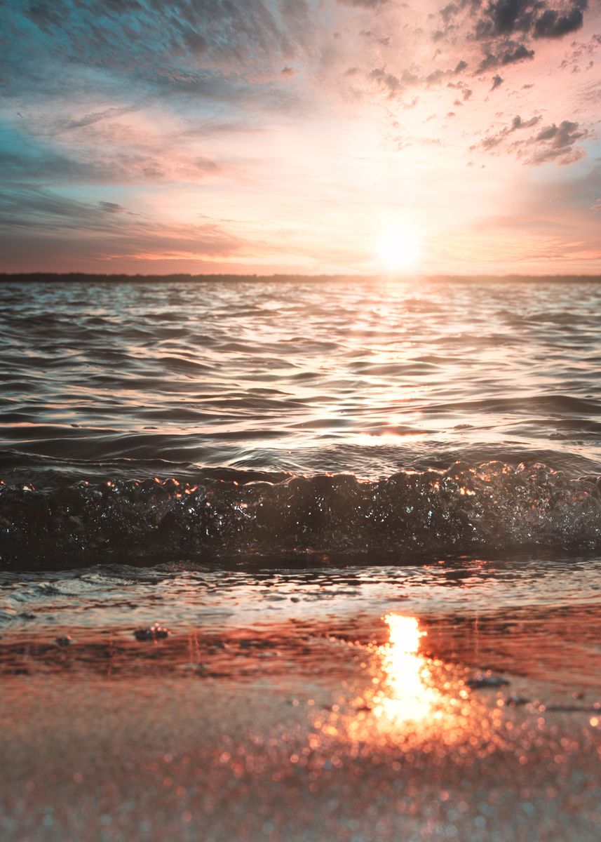 'sunset' Poster by RonnieArts | Displate