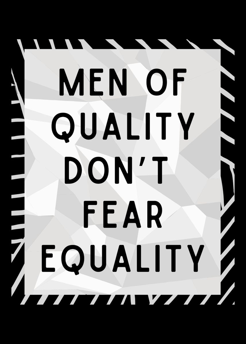 'Men of quality' Poster by Lukes Pixel Studio | Displate
