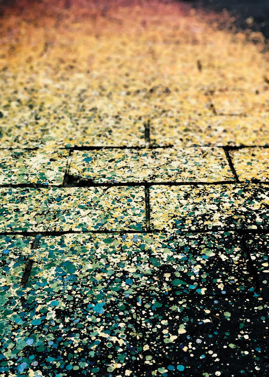 'Yellow Brick Road' Poster, picture, metal print, paint by Daniel ...