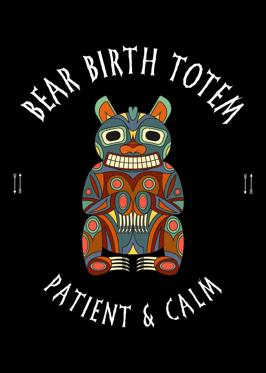 'Bear Zodiac' Poster by Michael | Displate