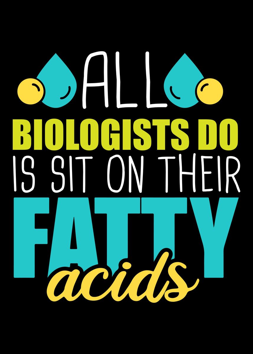 'Biology Teacher Biologist' Poster by Sebastian Wünsche | Displate