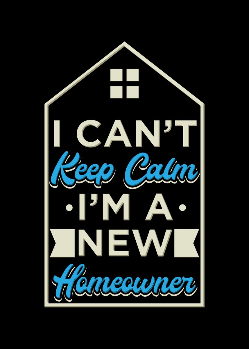 'Homeowner' Poster, picture, metal print, paint by Shiva121 | Displate
