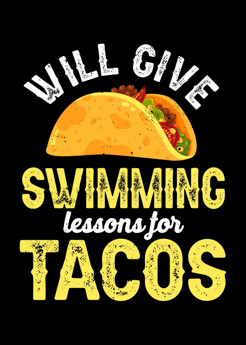 'Swimming Swimming Club' Poster by Statements | Displate