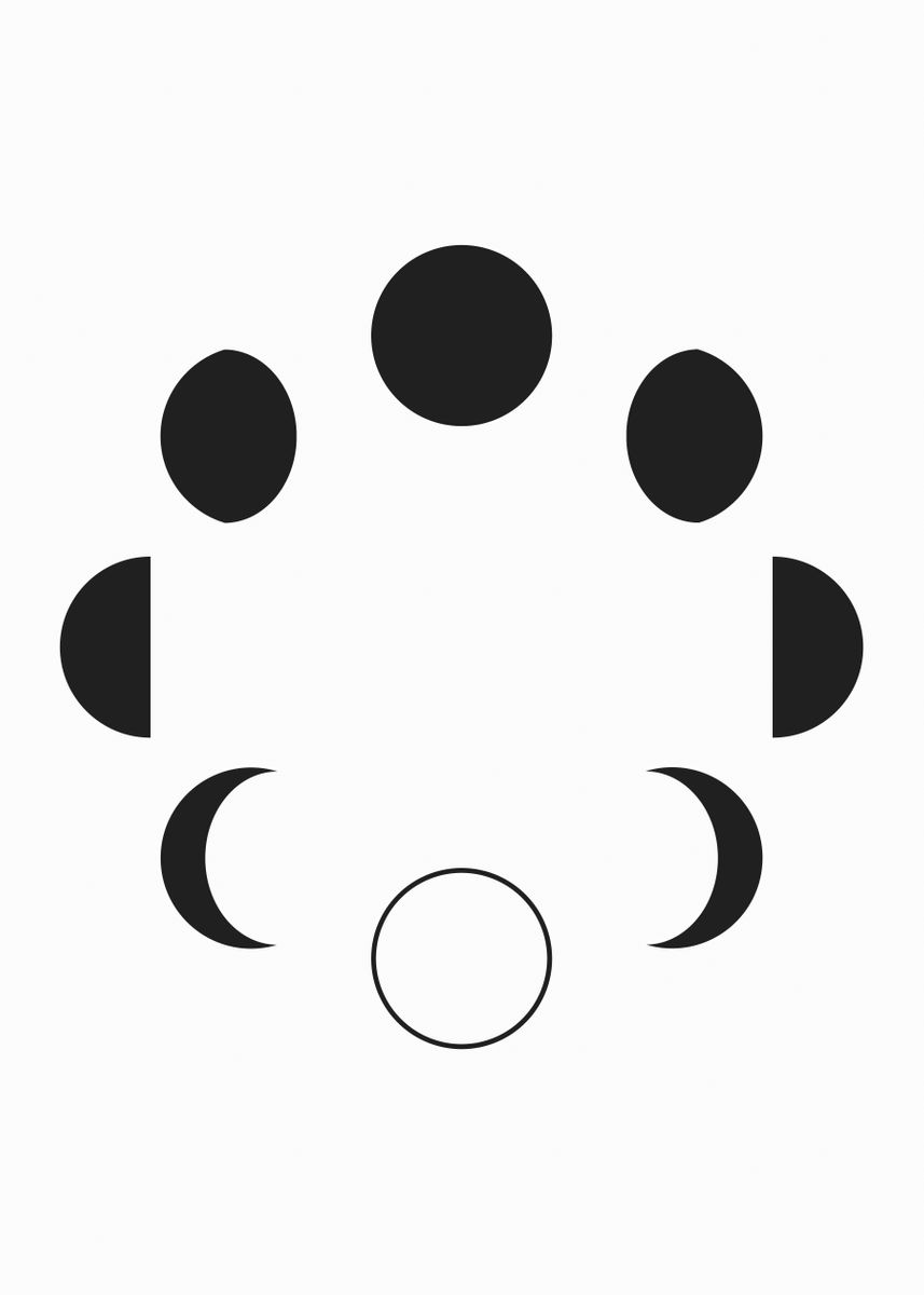 'moon' Poster by SplashDesign | Displate