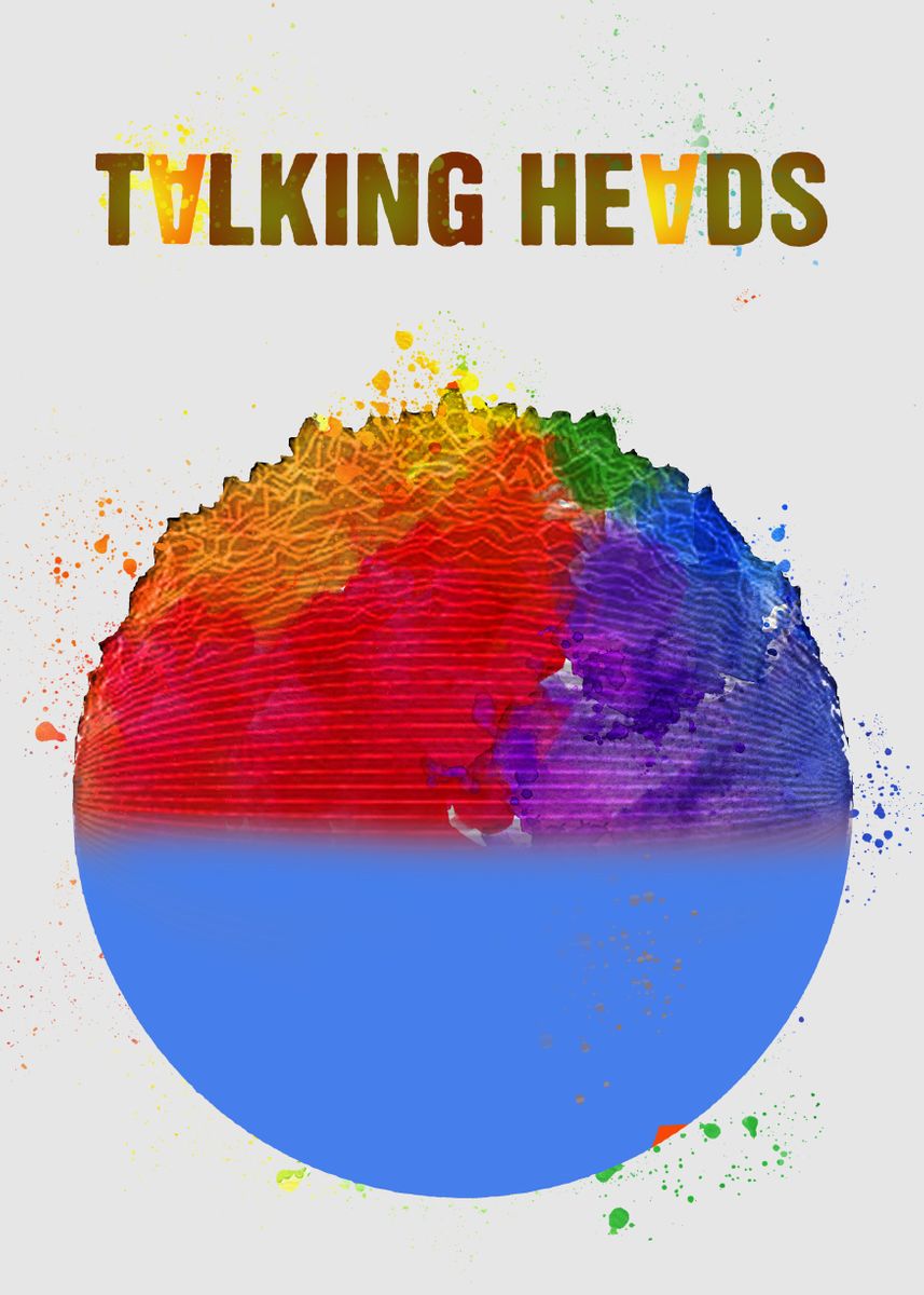 'Talking Heads' Poster, picture, metal print, paint by Phuong Dong ...