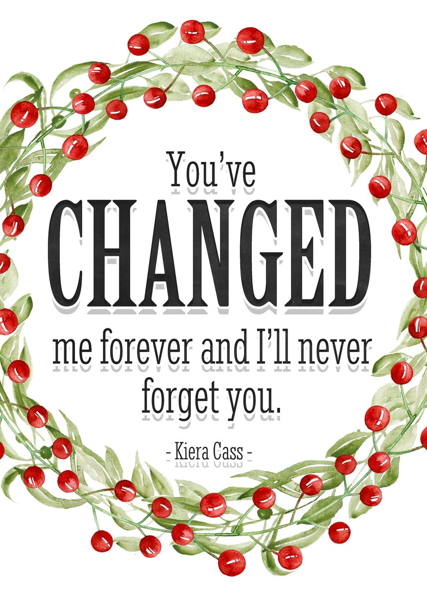 'You have changed' Poster, picture, metal print, paint by Juliana RW ...
