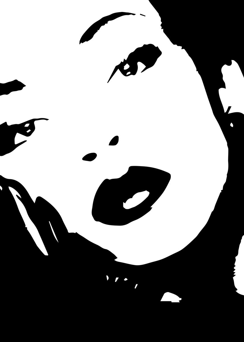 'Sade' Poster, picture, metal print, paint by Petra Rommelfanger | Displate