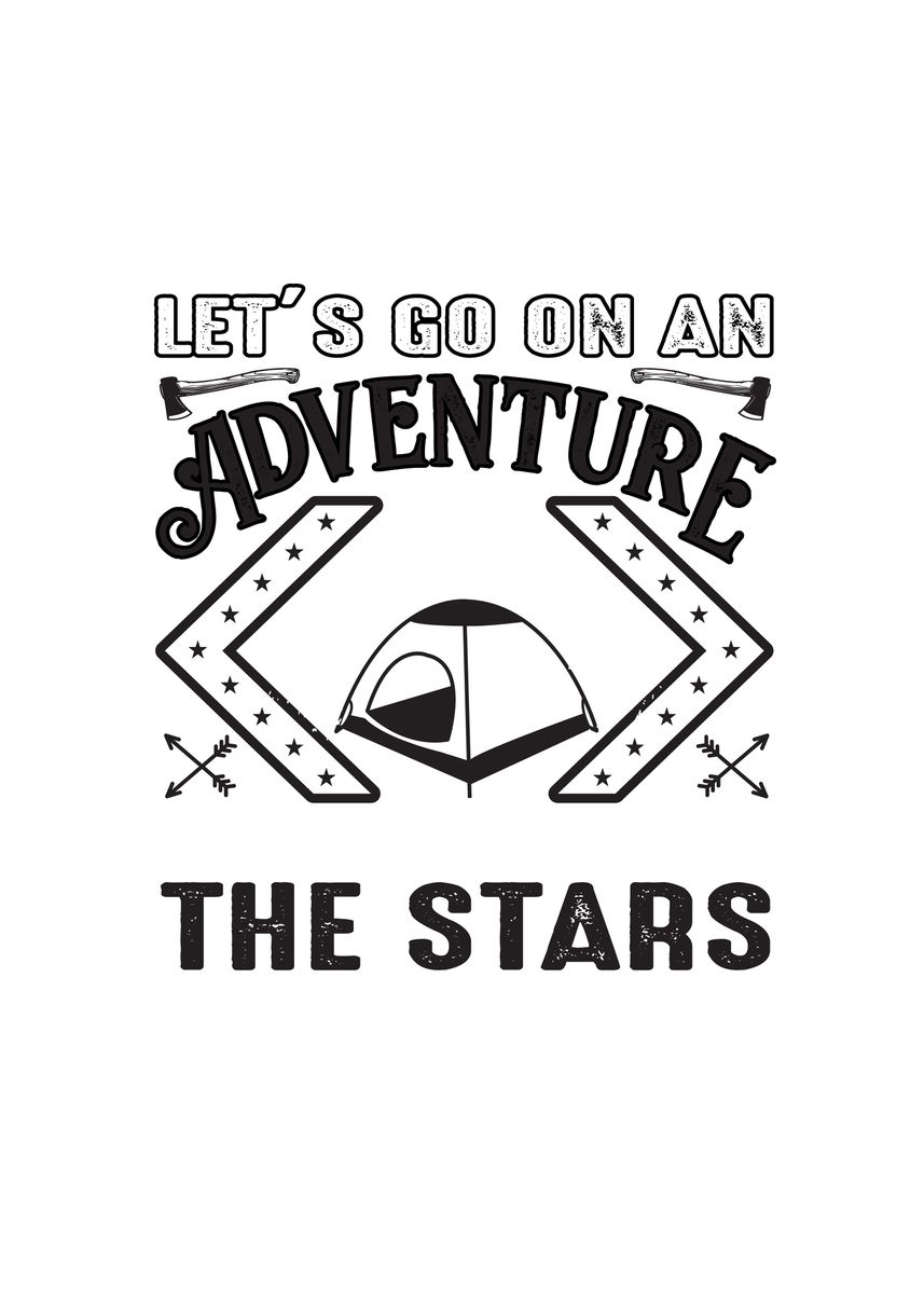'Stars Adventure' Poster by Beone Digital | Displate