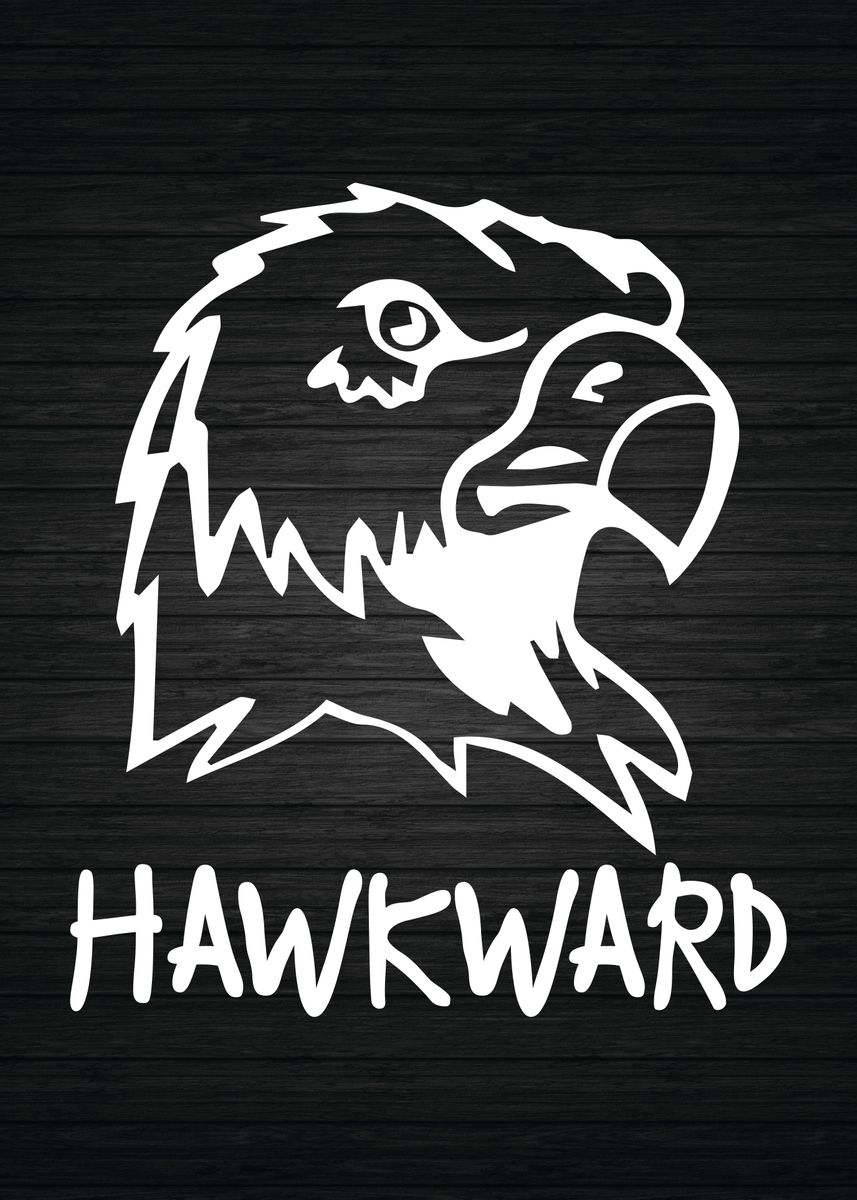 'Hawkward' Poster by CHAN | Displate