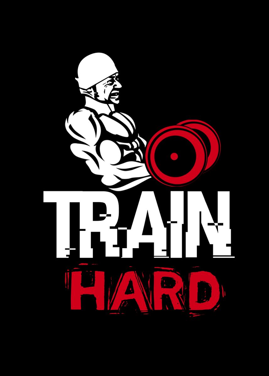 'Bodybuilding Workout Gym' Poster by Statements | Displate