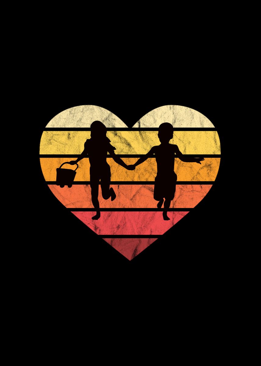 'I Love My Children' Poster, picture, metal print, paint by NoPlanB ...