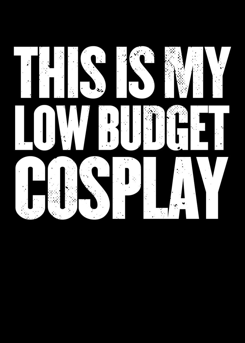 'Cosplay Anime Manga' Poster by Statements | Displate