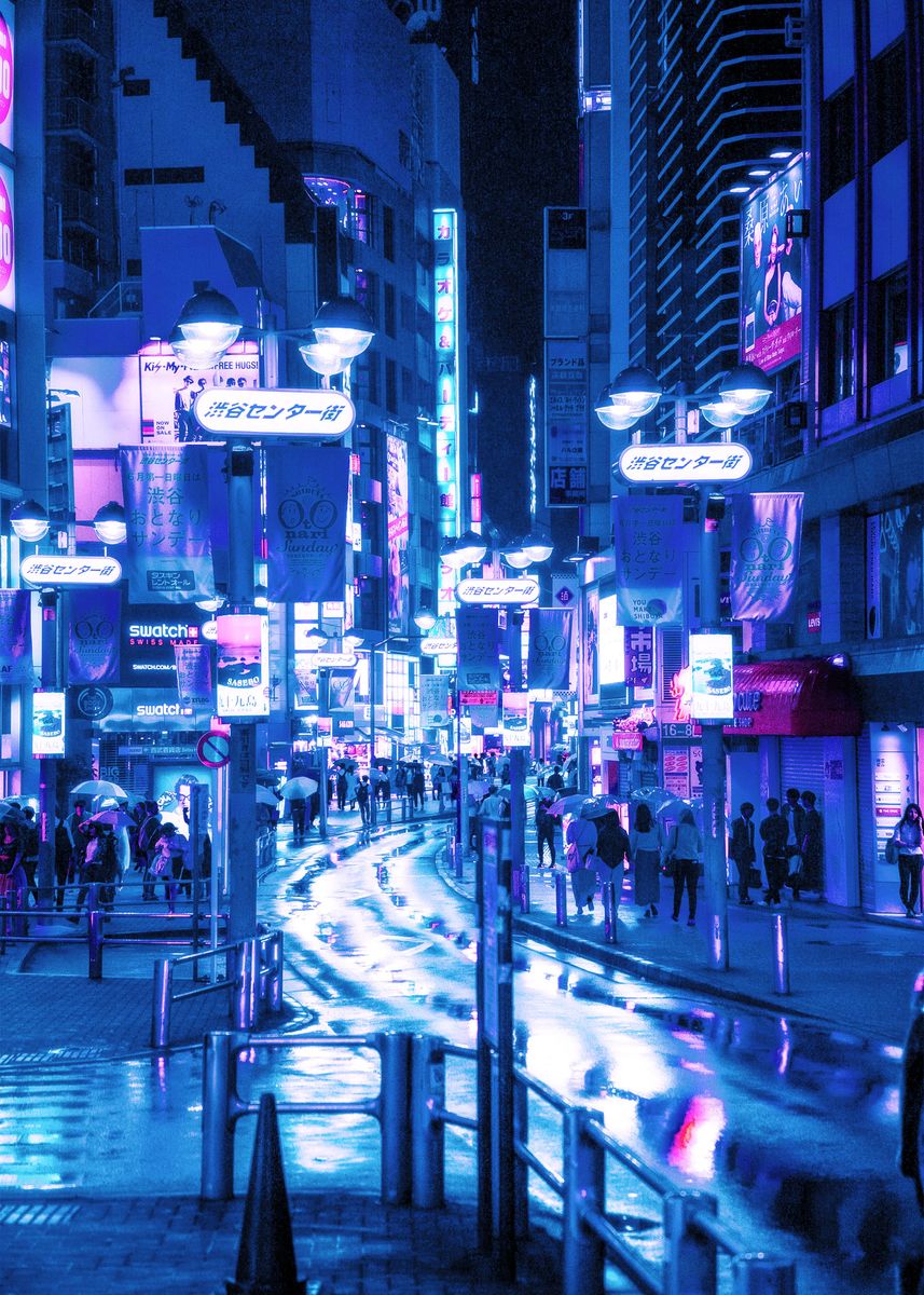 'Cyberpunk' Poster by Conceptual Photography | Displate