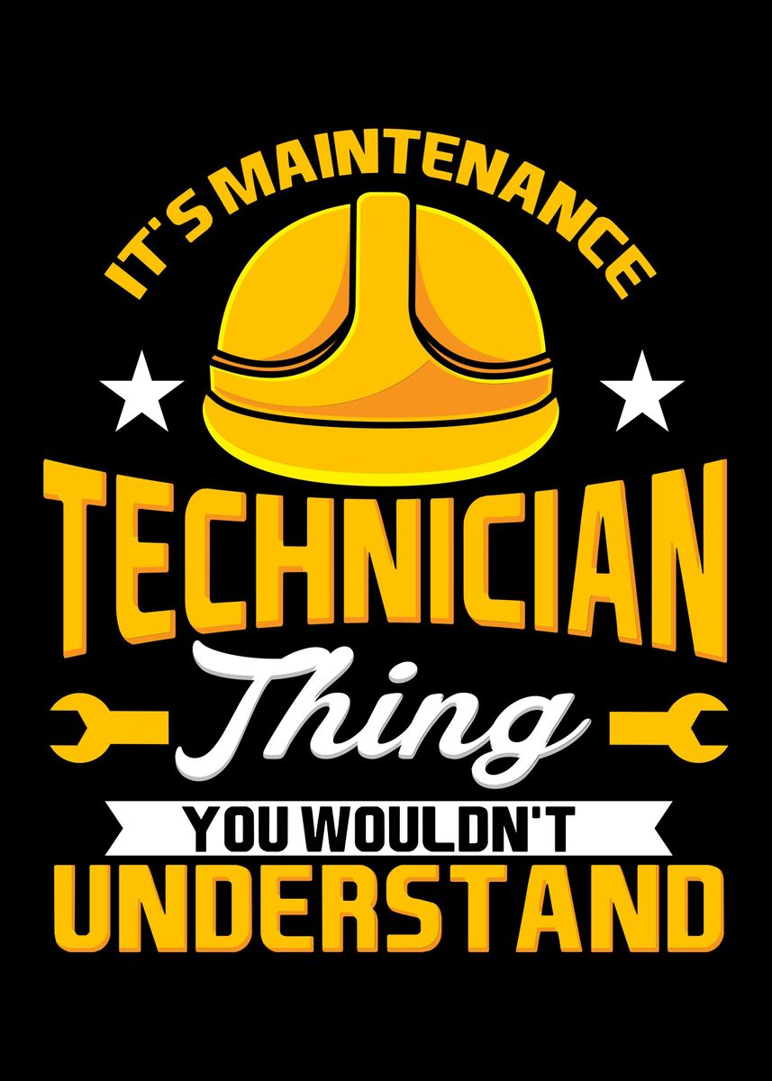 'Its A Maintenance' Poster, picture, metal print, paint by Uwe Seibert ...