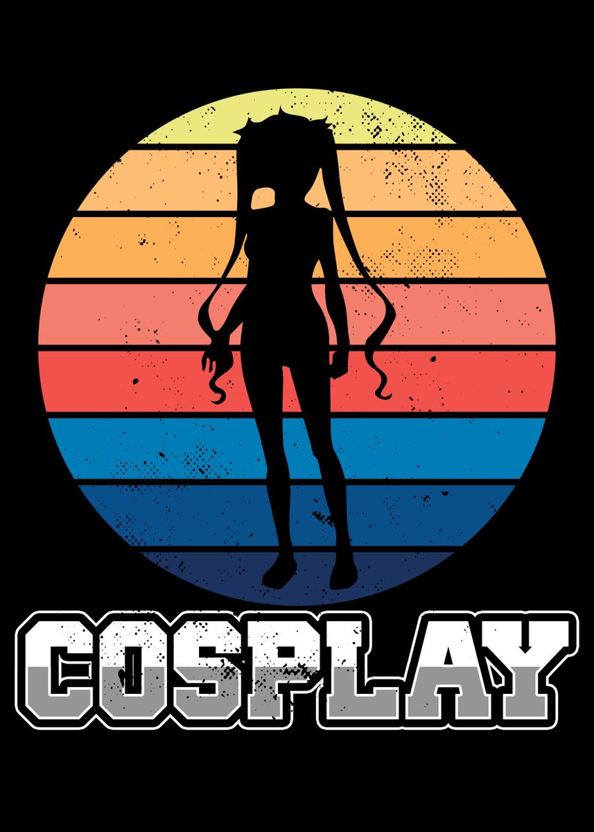 'Cosplay Anime Manga' Poster, picture, metal print, paint by Statements ...
