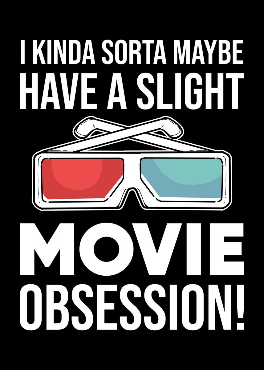 'Movie Junkie' Poster by FunnyGifts | Displate
