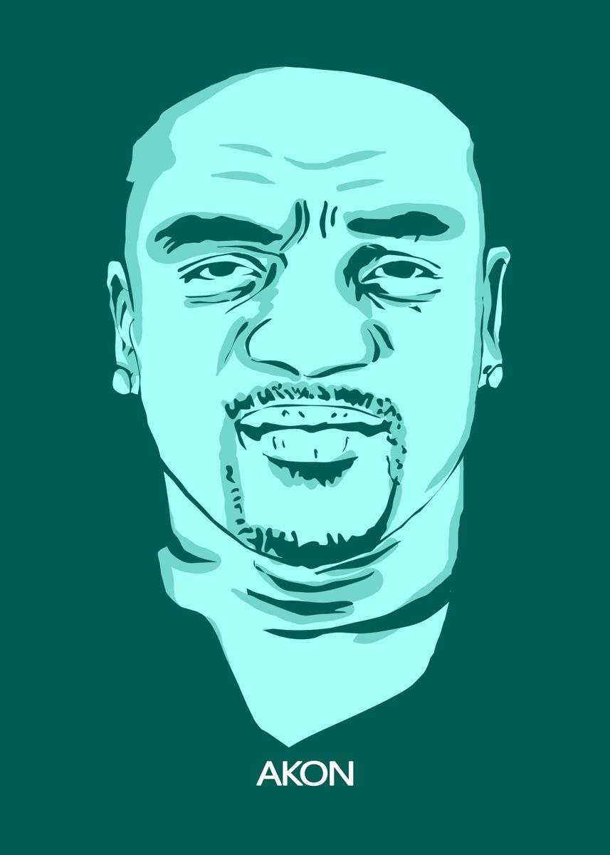 'VECTOR VEXEL AKON' Poster by RAMRAM CLUBCO | Displate