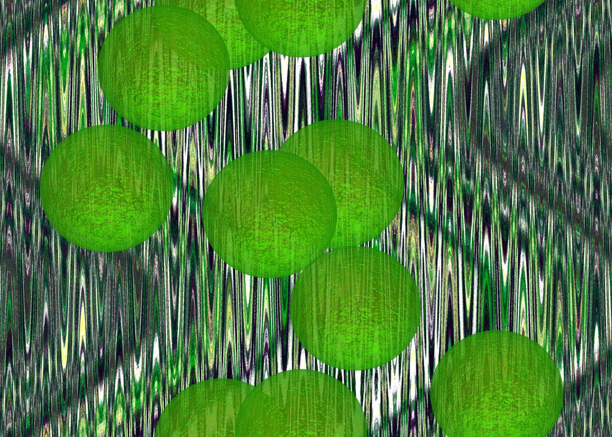 'Green Matter' Poster by Mimulux Patricia No | Displate