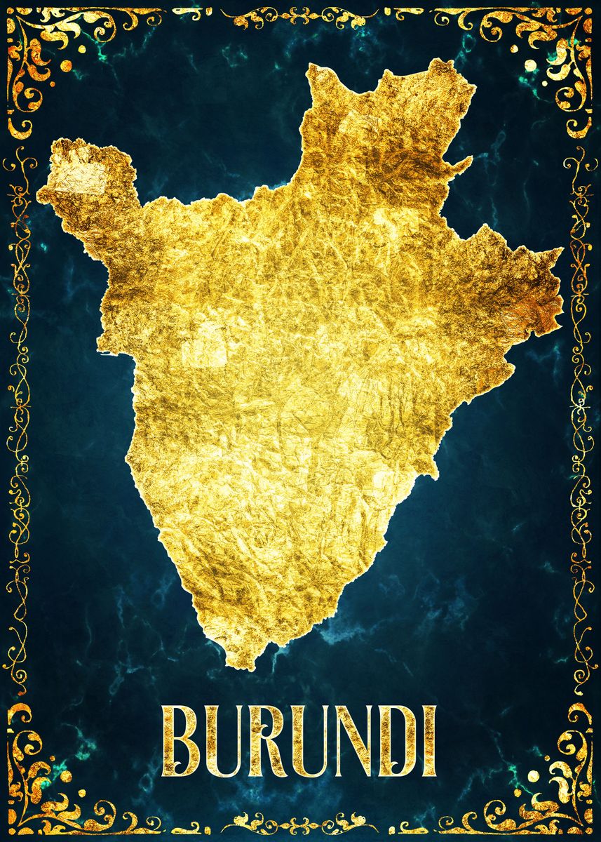 'burundi Bujumbura' Poster by SplashDesign | Displate