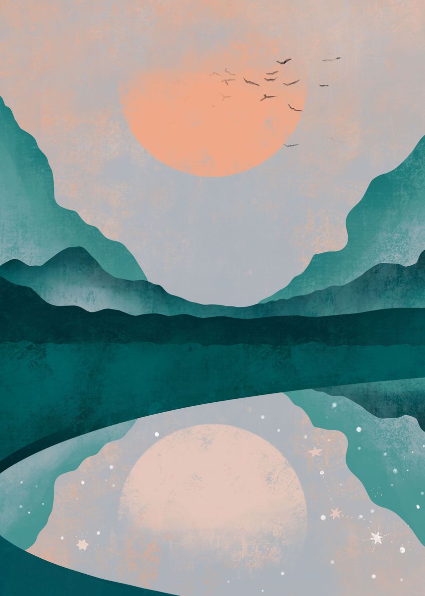 'Day dreamer' Poster by Vanja Paunovic | Displate