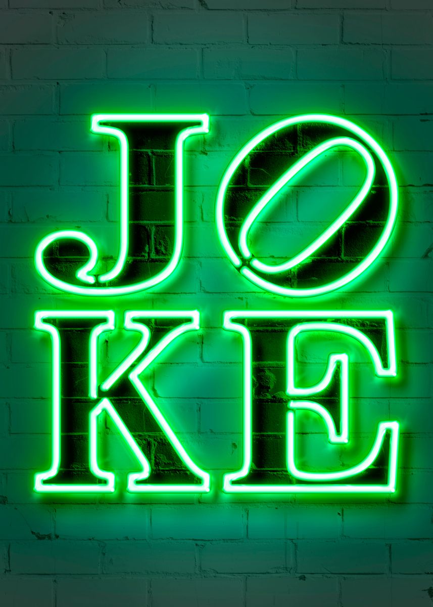 'Joke' Poster by Octavian Mielu | Displate