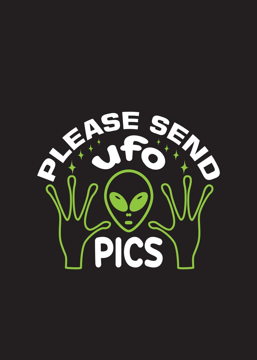 'Pics Alien' Poster by Beone Digital | Displate